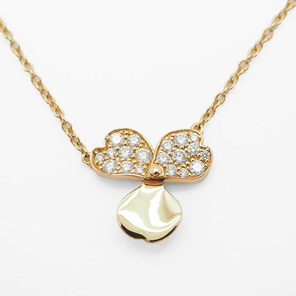 Tiffany & Co. | Jewelry | Tiffany Necklace Paper Flower Diamond Pendant ...